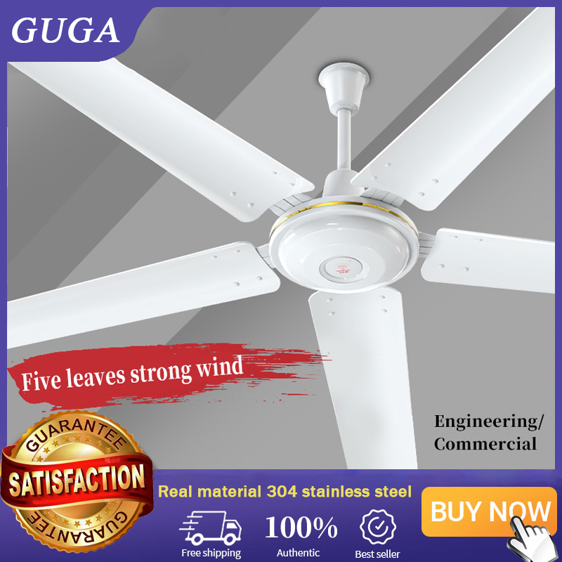 Ceiling fan stainless steel fan 42-56 inch kitchen ceiling fan living ...