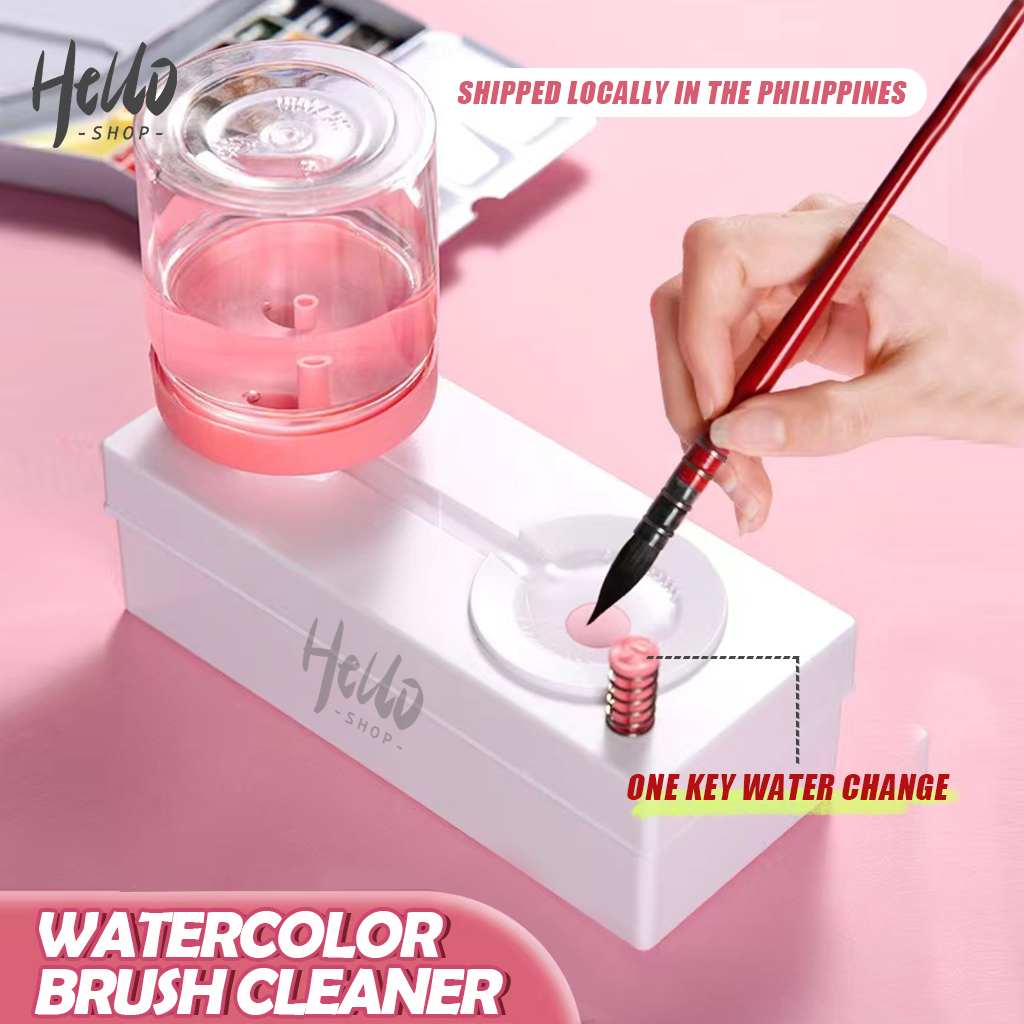 Brush Rinser Cleaning Tool Water Cycle Paintbrush Rinser Calligraphy ...
