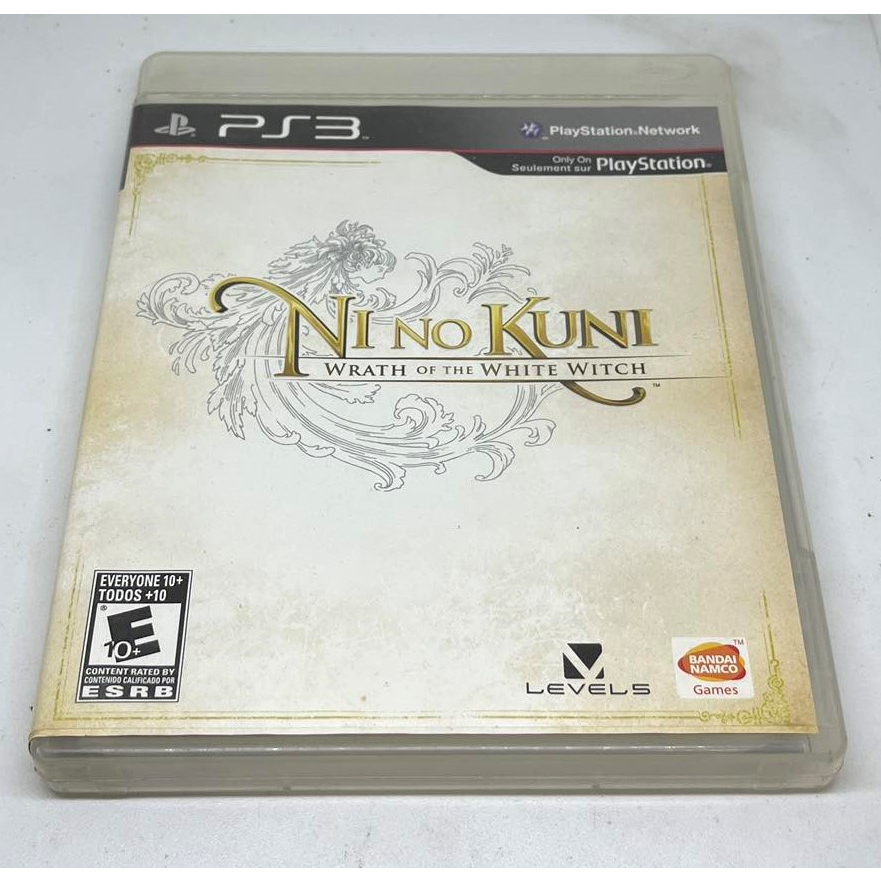 Ni no Kuni: Wrath of the White Witch black label ps3 game R1 / R2 ...