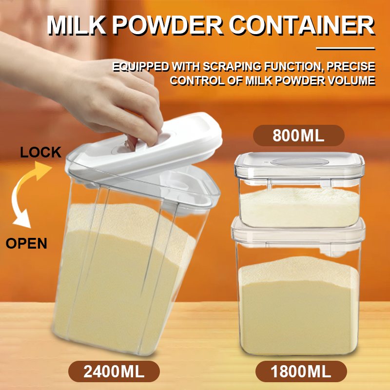 Anne Milk Powder Container With Scraper Air Tight Milk Storage ...