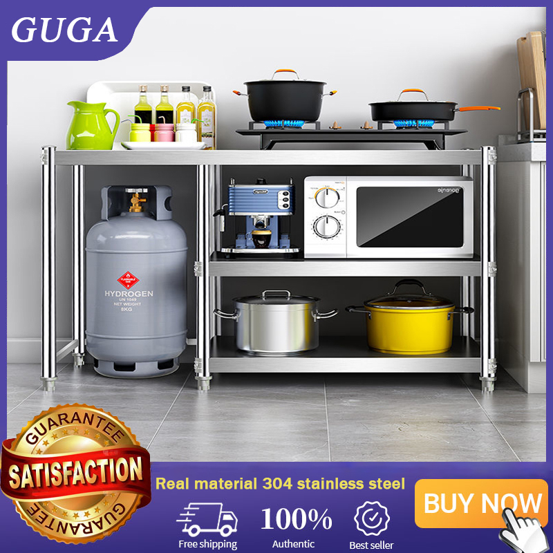 Kitchen Shelf Gas Stove Bench 110*40*80CM Kitchen Organizer Home ...