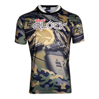Glock T-Shirt Printed Team Glock Jersey New Design Full Sublimation ...