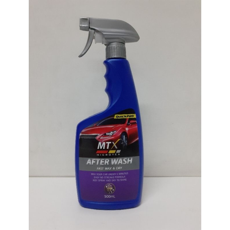 MICROTEX MTX AFTER WASH FAST WAX & DRY 500ML | Shopee Philippines