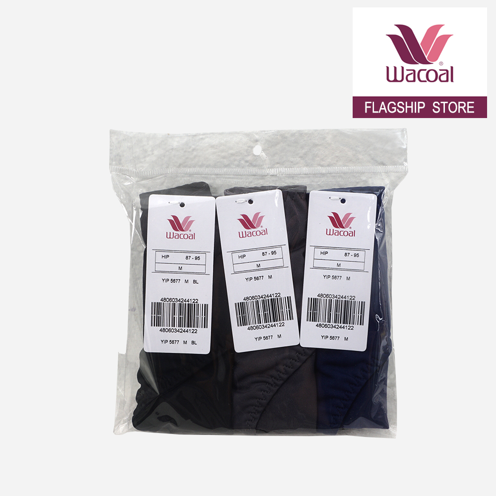 Wacoal 3-in-1 Panty Pack (YIP5677 BL) | Shopee Philippines