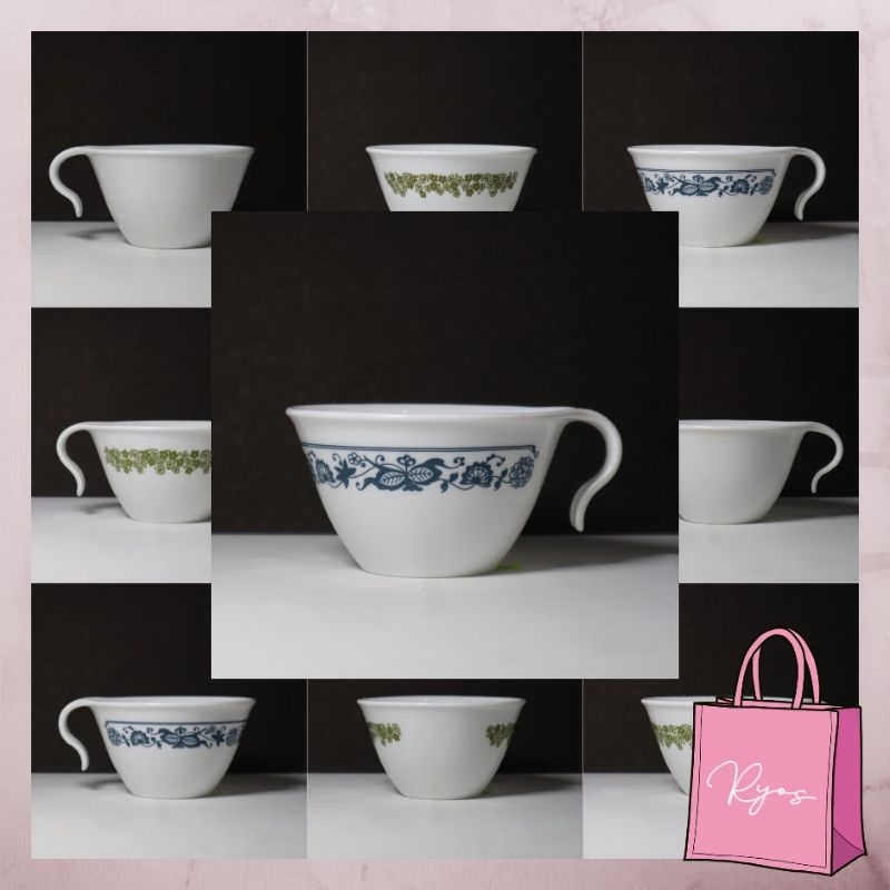 CORELLE Cups (PRELOVED) | Shopee Philippines