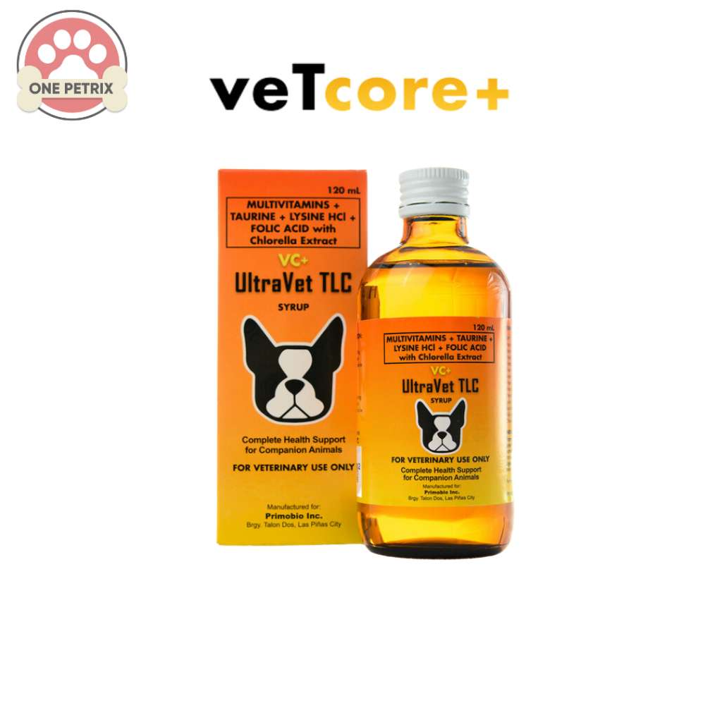 Vet core+ Plus Ultravet TLC Multivitamins Syrup - 120ml | Shopee ...