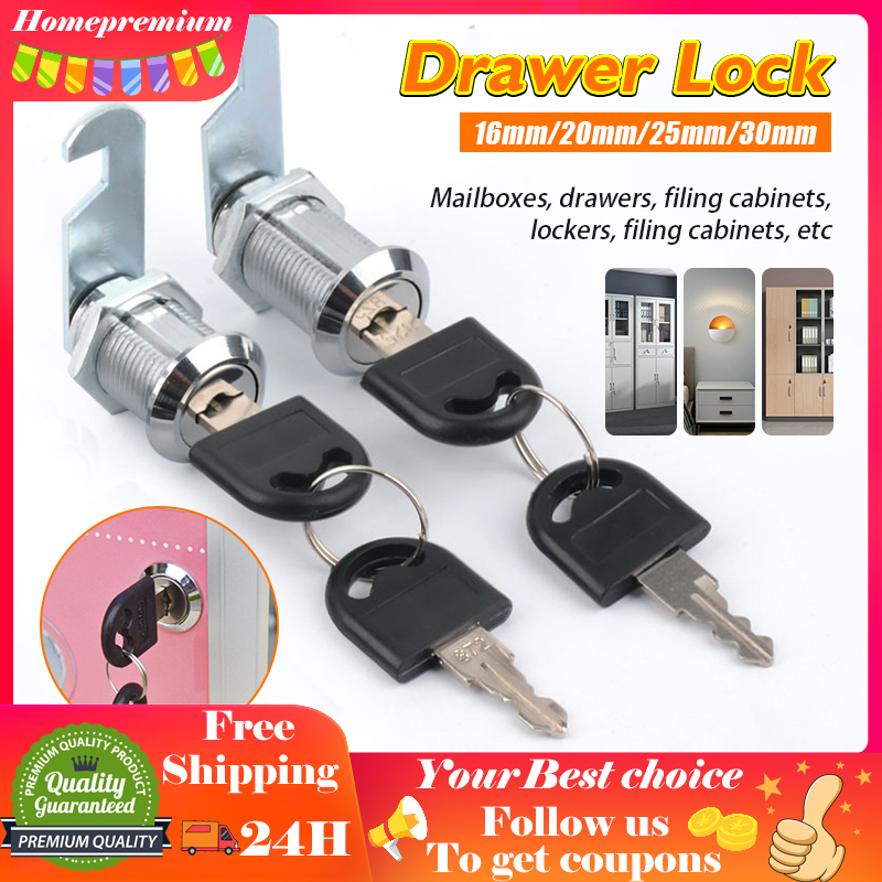 Drawer lock Anti-rust Zinc Alloy cabinet lock Leaf lock 16mm/20mm/25mm ...