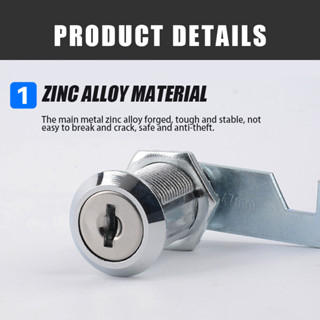 Drawer lock Anti-rust Zinc Alloy cabinet lock Leaf lock 16mm/20mm/25mm ...