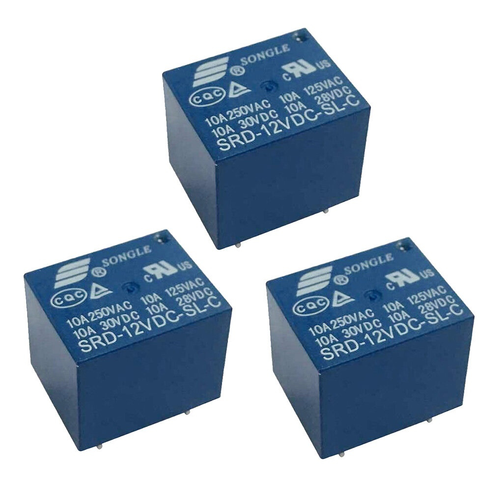 SONGLE SPDT UNIVERSAL RELAY 5 PIN 12V - 24v 10A HEAVY DUTY | Shopee ...