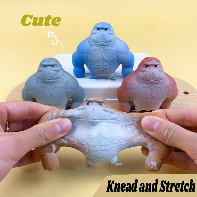 Monkey Squishy Ball Toys for Kids Squeeze Monkey Stress Reliever Toys ...