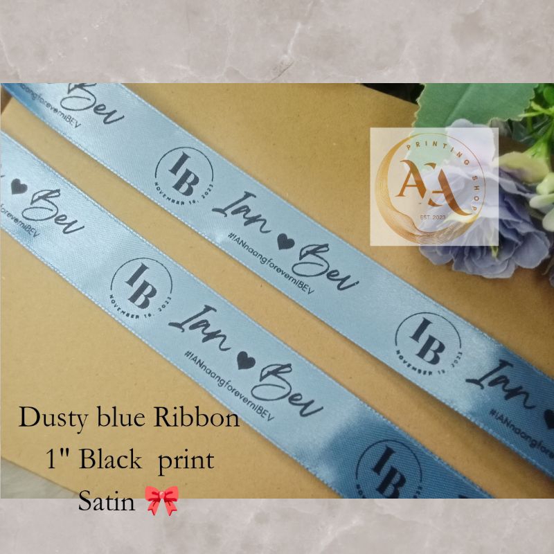 PERSONALIZED RIBBON(50YARDS PER ROLL) | Shopee Philippines