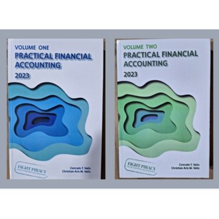PRACTICAL FINANCIAL ACCOUNTING VOL.1&VOL.2 2023 ed. by valix | Shopee ...