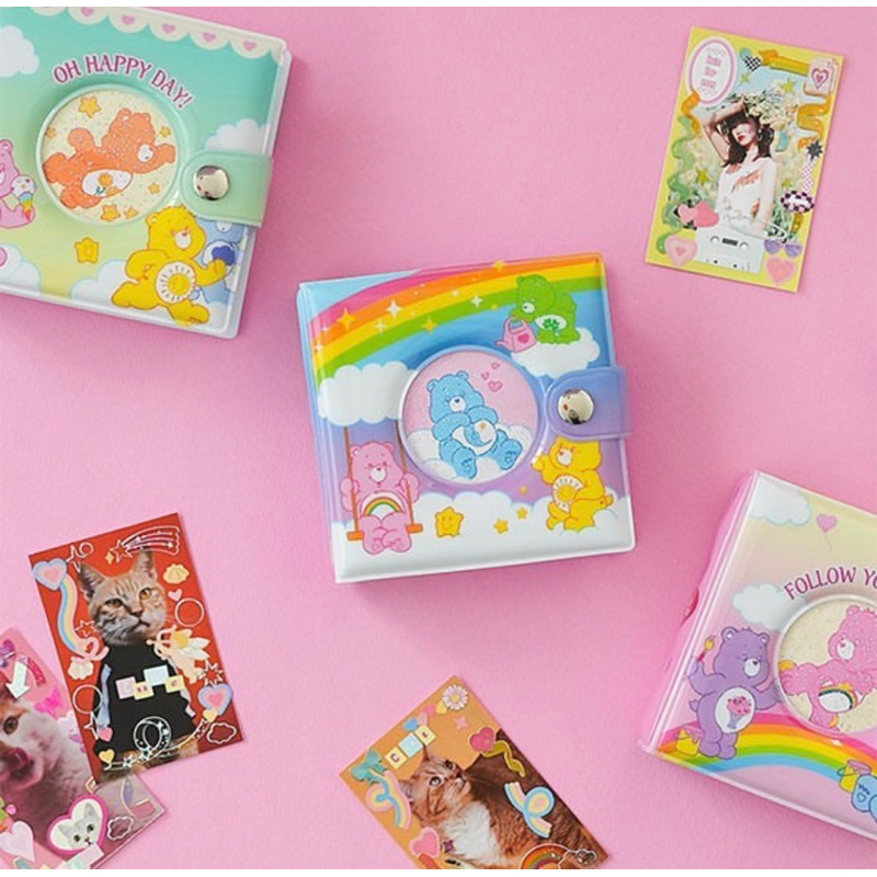 [ON HAND] DAISO KOREA PHOTOCARD COLLECT BOOK Photocard Binder Care Bears (B) | Shopee Philippines