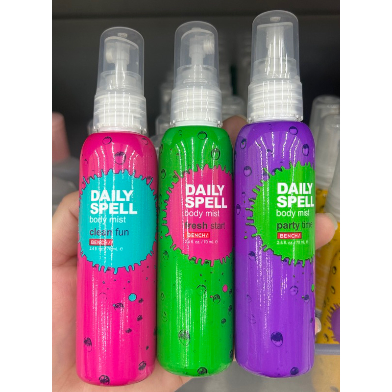 Bench Daily Spell Body Mist 70ml | Shopee Philippines