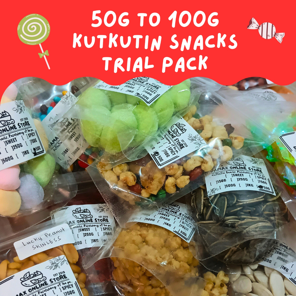 [SET 1 50g to 100g] Assorted Mini Kutkutin - condiments - Chicha ...