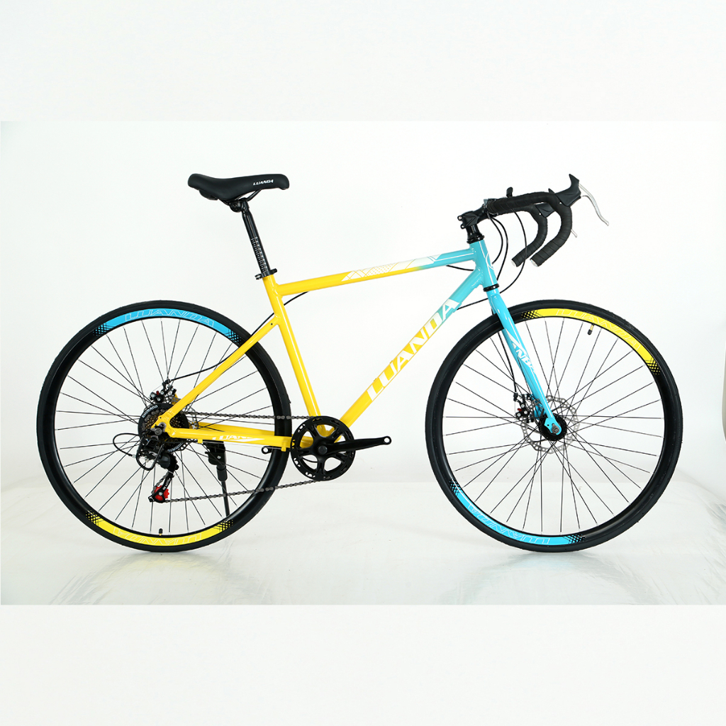 LUANDA 700cc Road Bike Fixie Bike Aluminum Alloy Road Bike Leisure ...