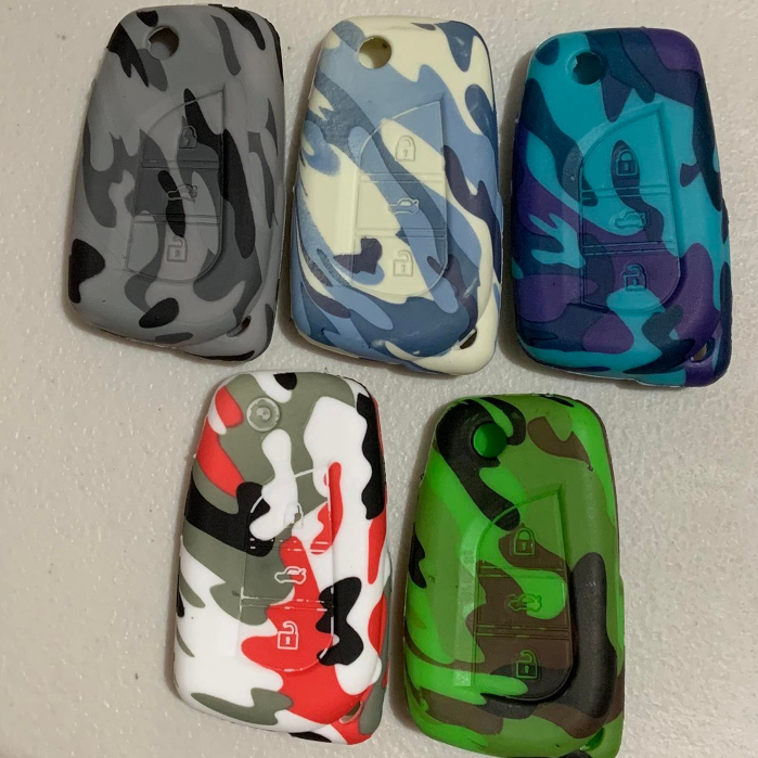 JG printed Toyota Innova, Fortuner, Hilux, Altis Silicone Flip Key ...