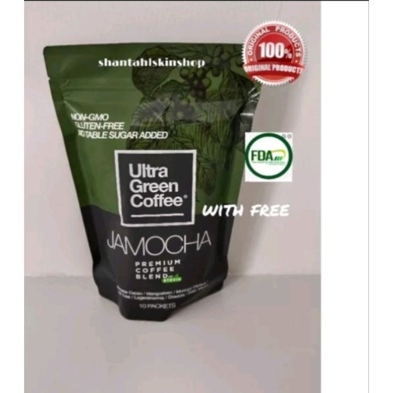 Ultra Green Coffee Jamocha 100 %legit | Shopee Philippines