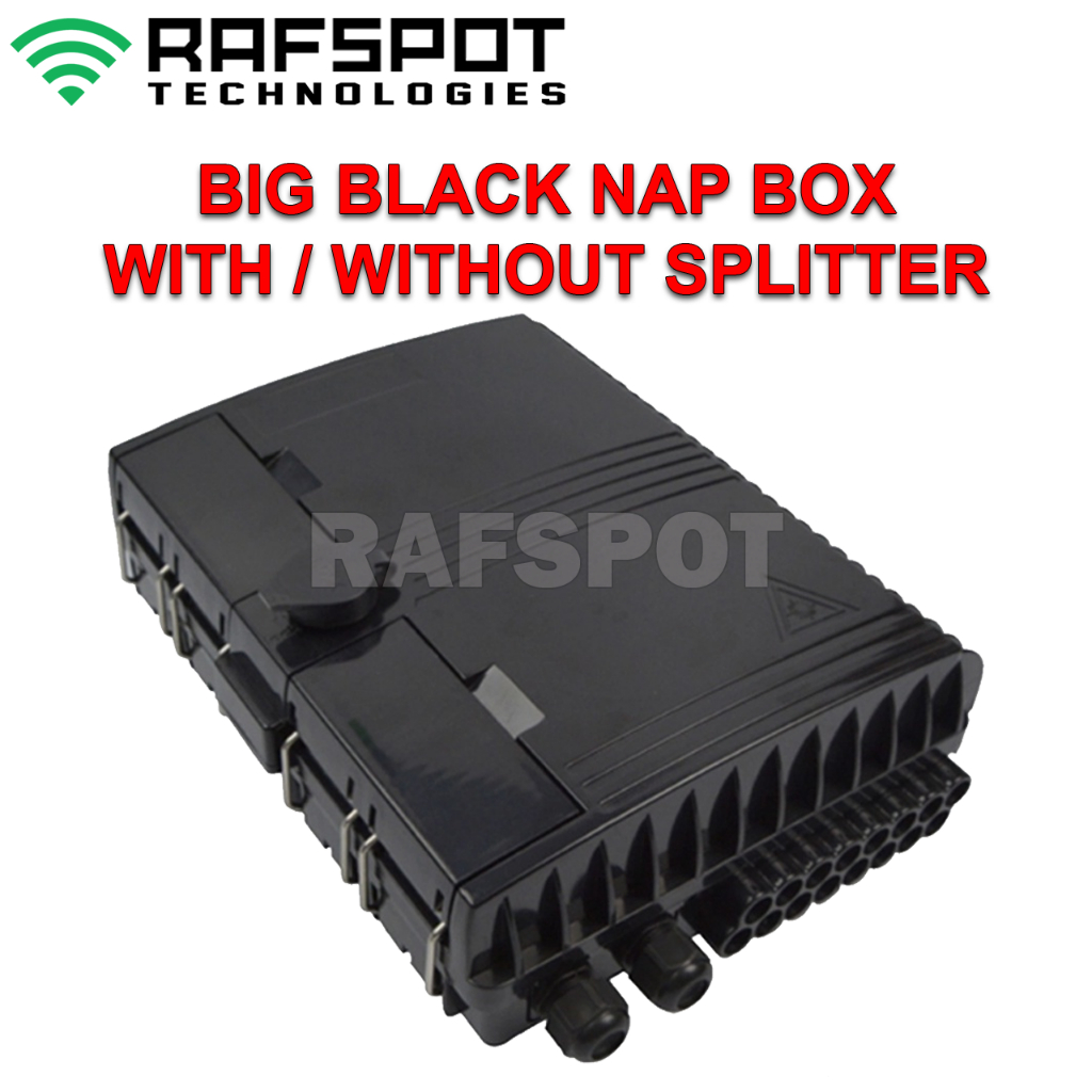 BIG BLACK NAP BOX CASSETTE TYPE WITH OR WITHOUT SPLITTER | Shopee Philippines