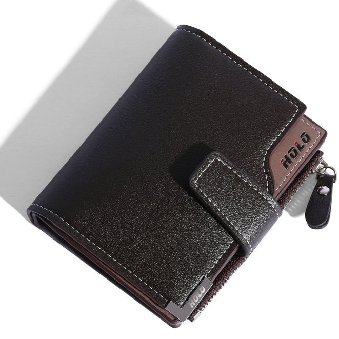 HOLO High Class Stainless Design On Side Casual Wallet For Men | Shopee ...