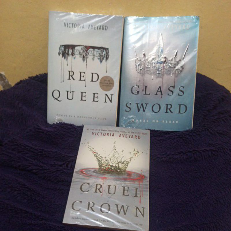 red queen glass sword Cruel crown by Victoria aveyard | Shopee Philippines