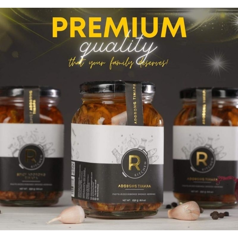 R Kitchen New Variants Adobong Tinapa & Spicy Adobong Tinapa | Shopee ...