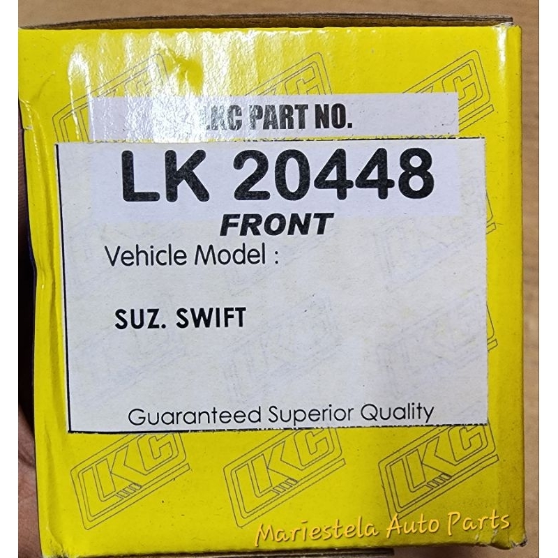 Brake Pad Front Suzuki Swift ( LKC BRAND ) | Shopee Philippines