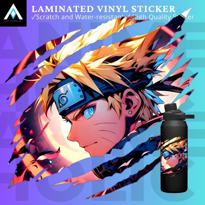 NARUTO SHIPPUDEN EDITION PREMIUM SCRATCH AND MORE LAMINATED VINYL ...