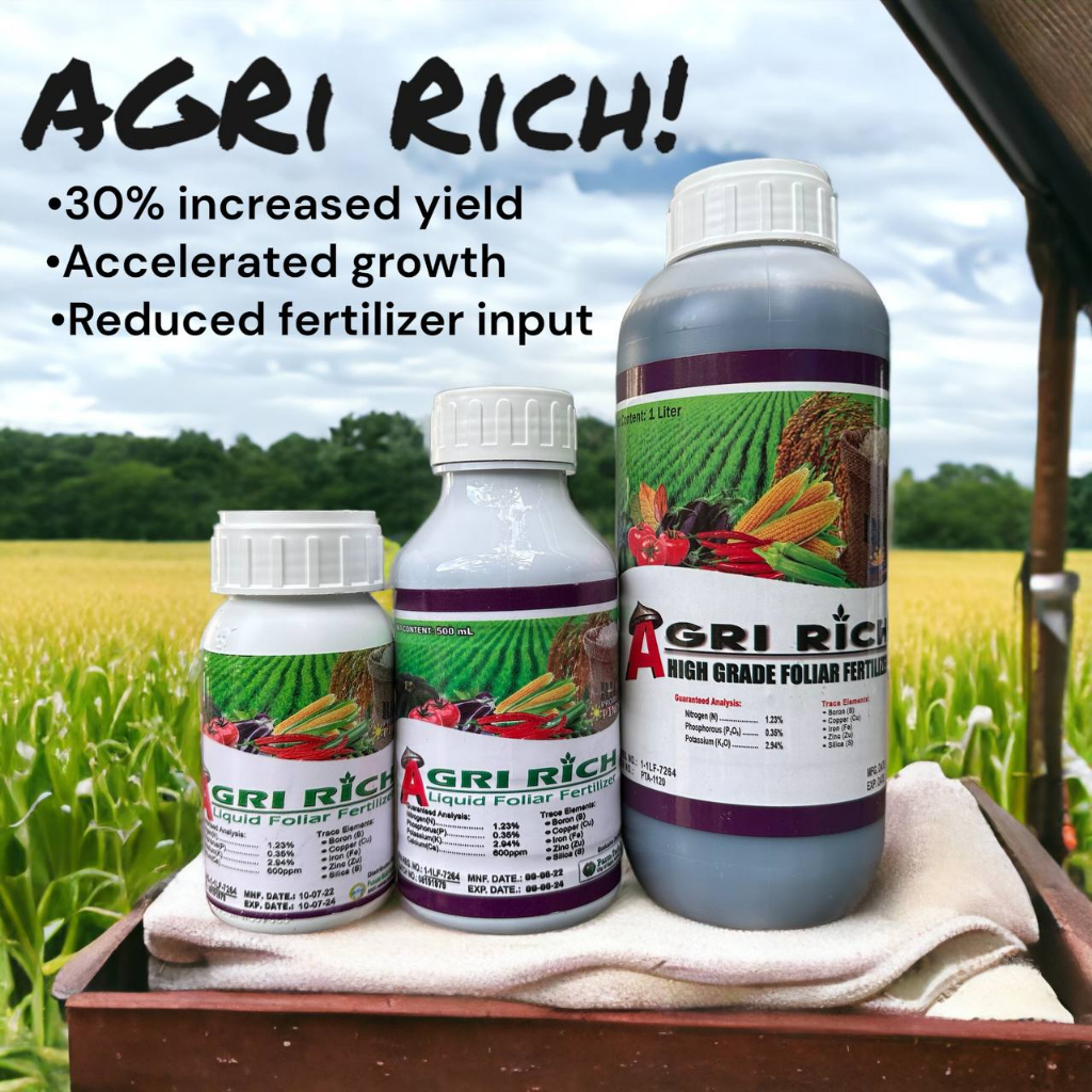 [ICE] Agri Rich - Organic NPK and Foliar Fertilizer for Plants ...