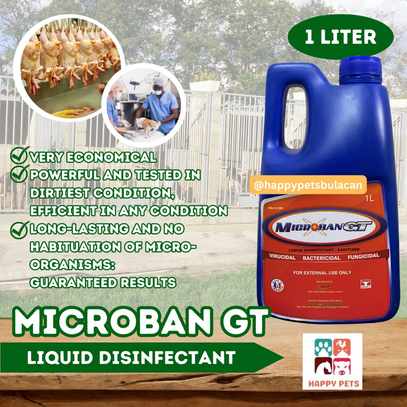 Microban GT (1 Liter) | Shopee Philippines