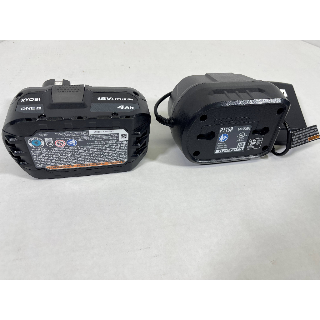 RYOBI PBP005K 18V Lithium-Ion 4.0 Ah Batt. & Charger (220v), Brand new ...