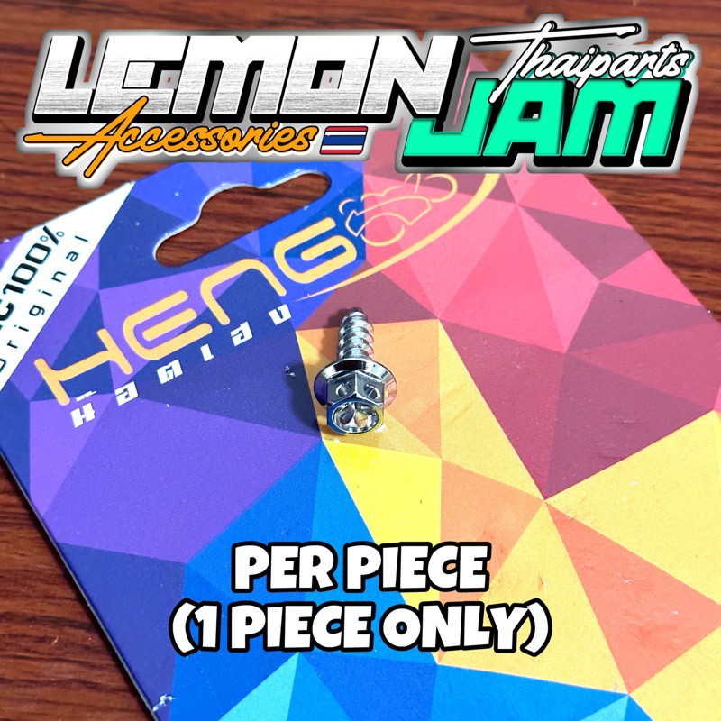 HENG 5x15 BODY BOLTS FLOWER / CNC GEAR TYPE / UNIVERSAL ( 1 pc ...