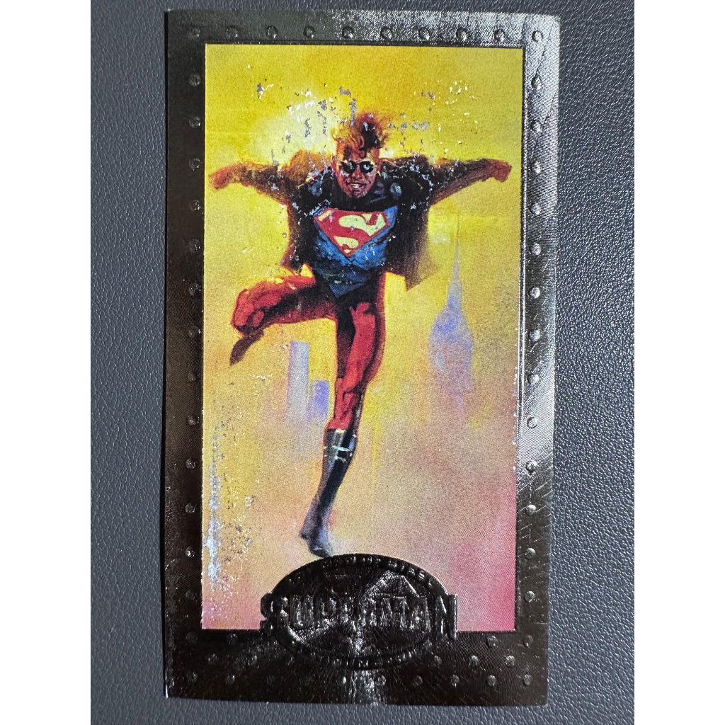 1994 Superman: Man of Steel Cards #2 - Premium Edition - Doomsday ...