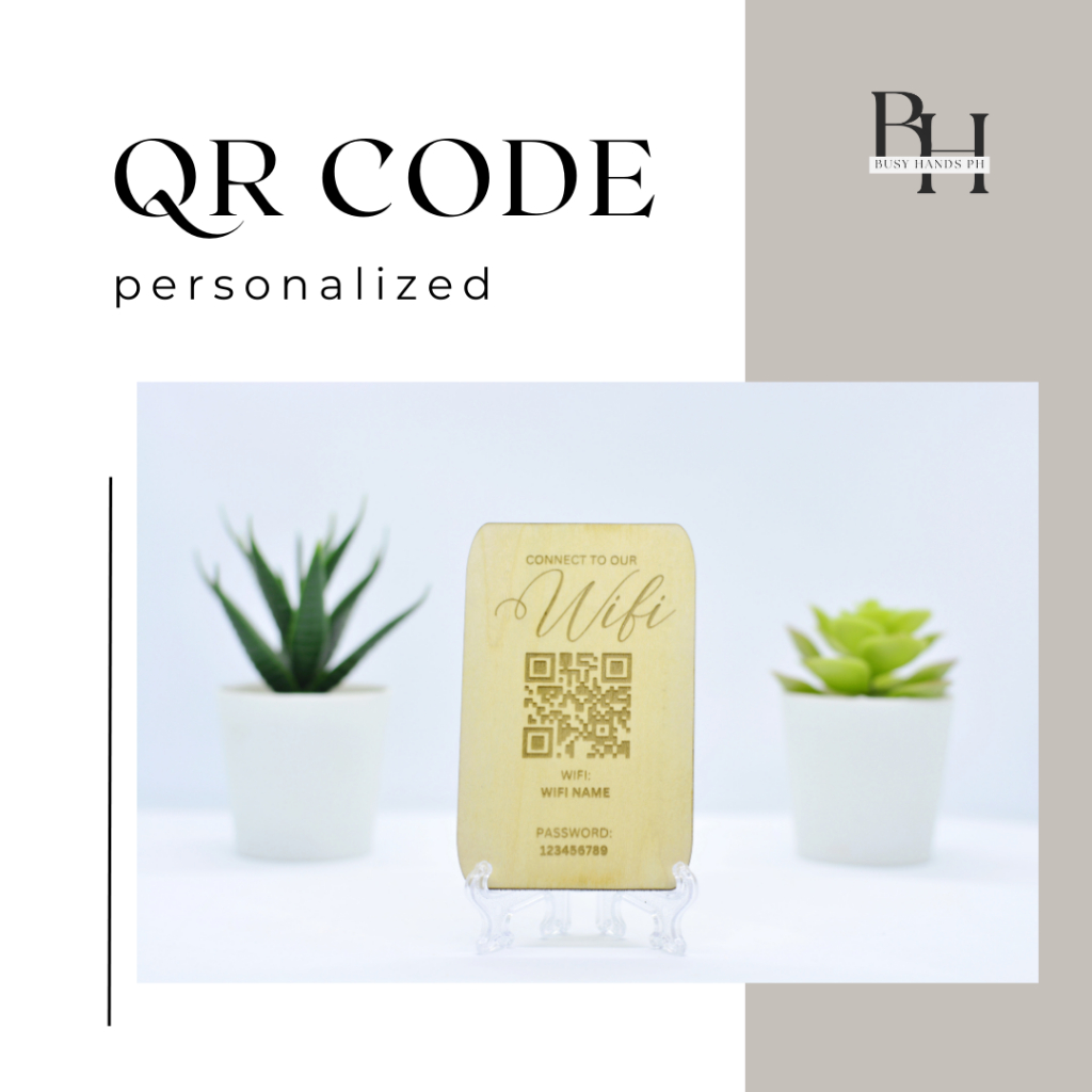 Personalized QR Codes: Menu & WiFi Access | Shopee Philippines