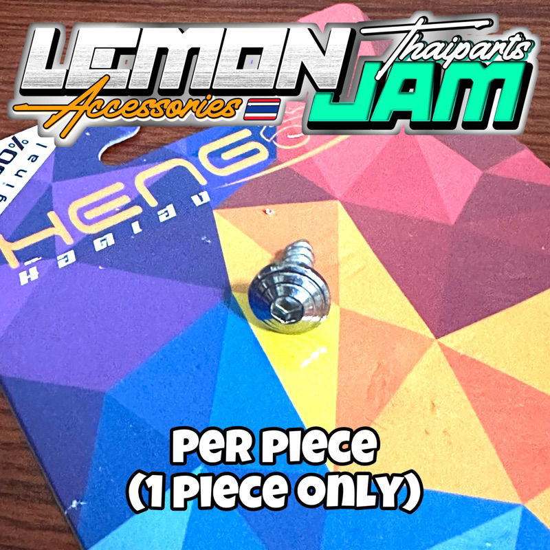 HENG 5x15 BODY BOLTS FLOWER / CNC GEAR TYPE / UNIVERSAL ( 1 pc ...