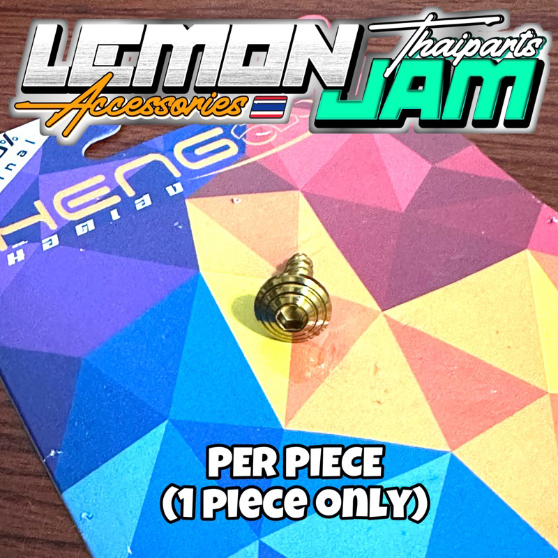 HENG 5x15 BODY BOLTS FLOWER / CNC GEAR TYPE / UNIVERSAL ( 1 pc ...