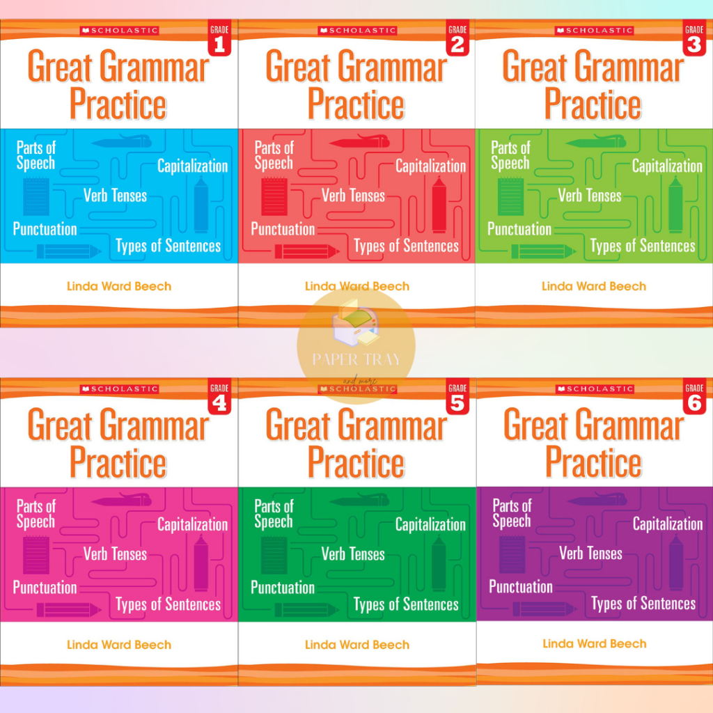 Great Grammar Practice (Scholastic Grade 1 to 6) | Shopee Philippines