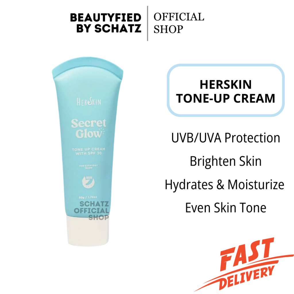 Herskin Secret Glow Tone Up Cream by Kath Melendez (50g) | Shopee ...