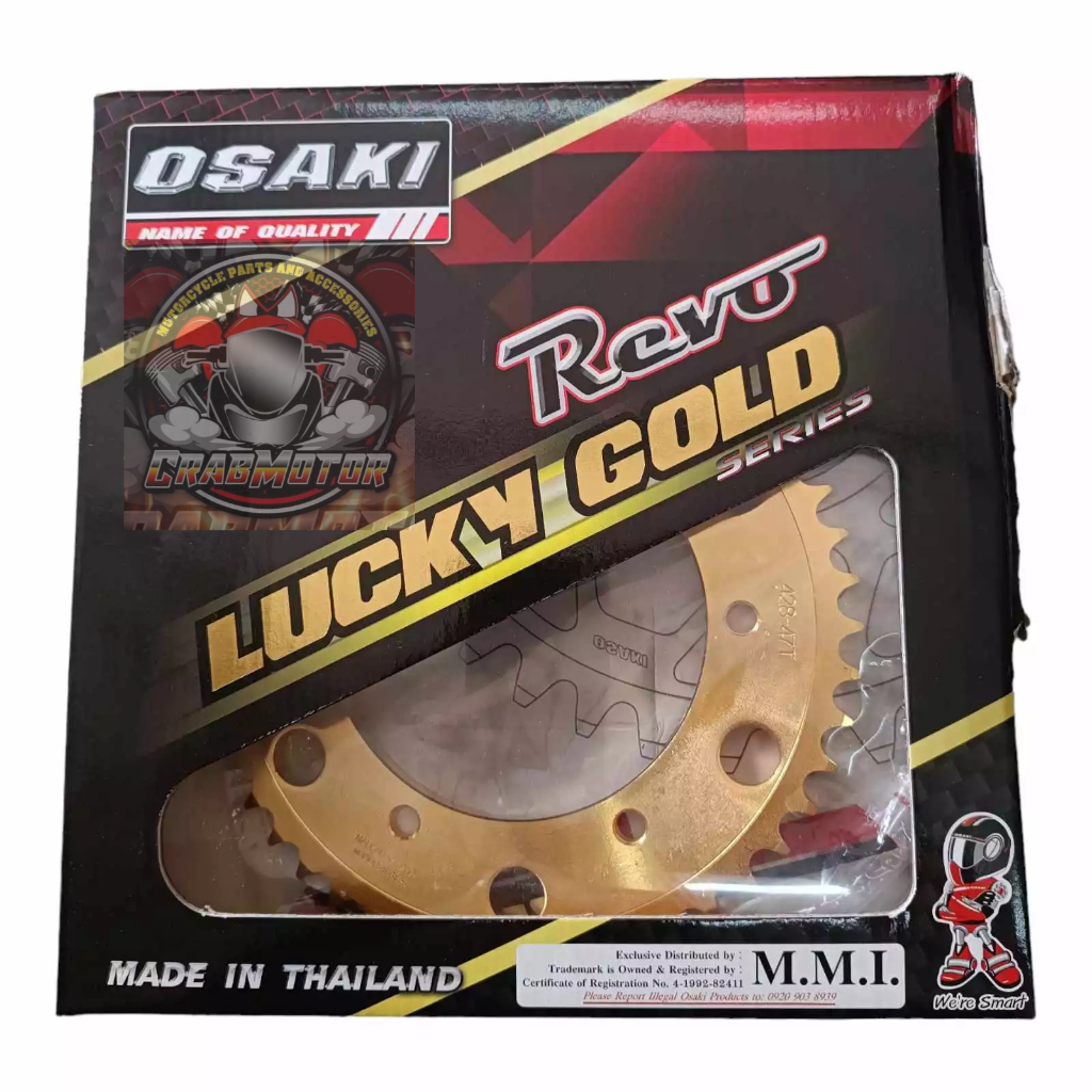 OSAKI Lucky Gold Chain Set R15 V3 / XSR 155 / MT-15 | Shopee Philippines