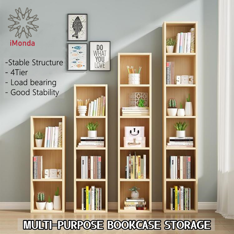 4-tier utility cabinet Display Cabinet Storage Rack Divider | Shopee ...