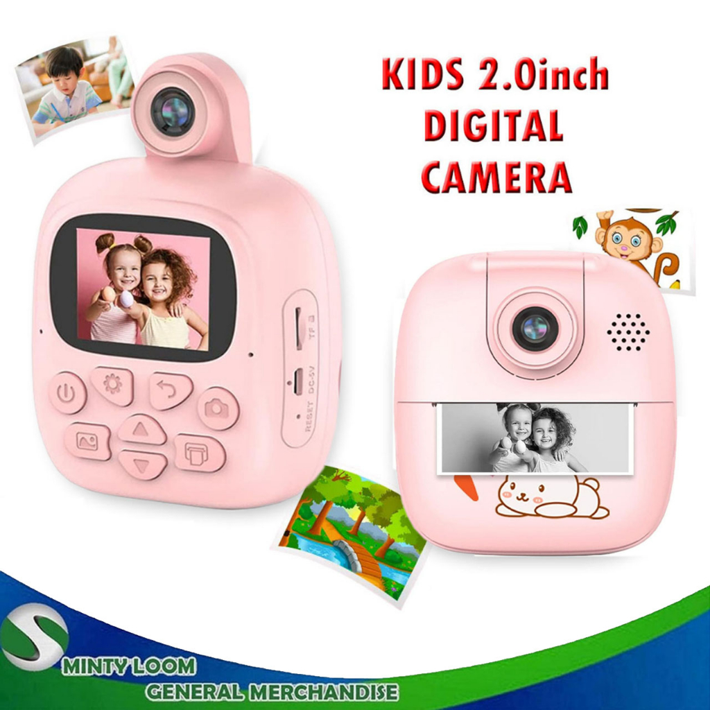 Digital Children's Selfie Camera for Children Boys Girls Digital Camera ...
