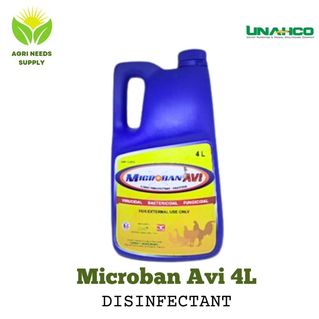 Microban Avi Liquid Disinfectant/ Sanitizer 4L | Shopee Philippines