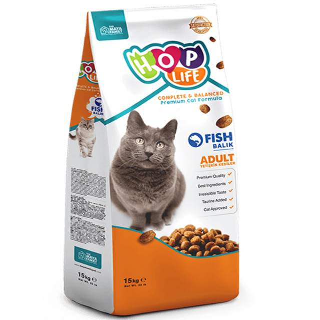 Hop Life Organic Cat food Fish Flavor (250g/500g/1kg) | Shopee Philippines