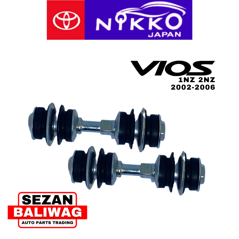 NIKKO JAPAN FRONT STABILIZER LINK KIT TOYOTA VIOS 2002-2007 48819-52010 ...