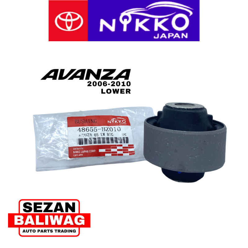 NIKKO JAPAN LOWER SUSPENSION ARM BUSHING BIG TOYOTA AVANZA 2004-2010 ...