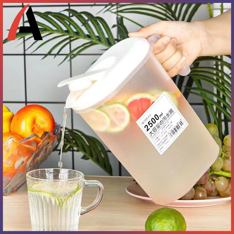 1800/2500ML Fruit tea bucket cold water bottle beverage bucket with ...