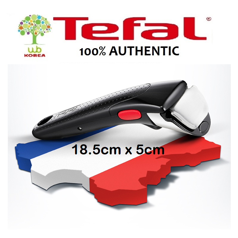 TEFAL Magic Hand Fry / Wok Pan Removable Handle (18.5cm x 5cm) | Shopee ...