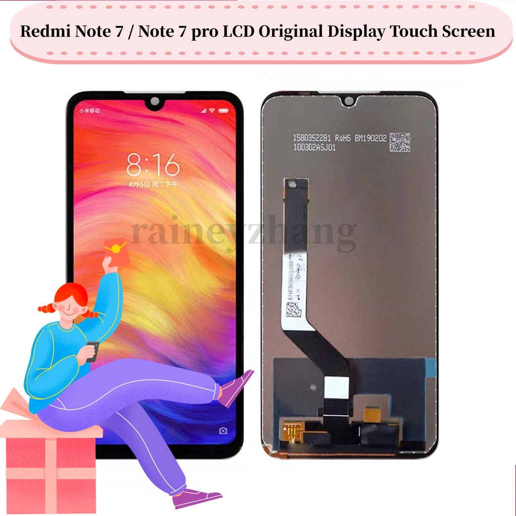 Redmi Note 7 / Note 7 pro LCD Original Display Touch Screen | Shopee ...