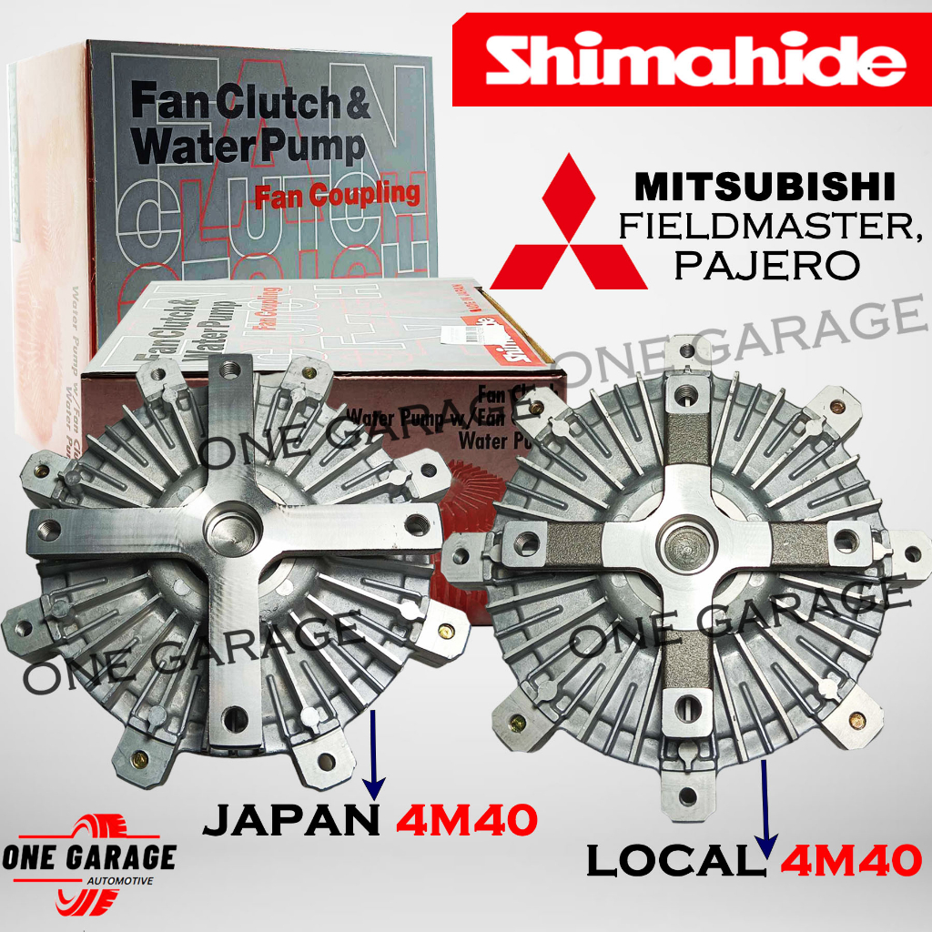 Pajero 4M40 Local Fieldmaster Clutch Fan Made in Japan Shimahide ...