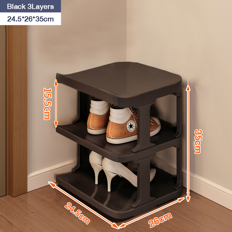 SALVO 3-10 Layer Shoe rack Stackable Shoes Organizer Storage Stand ...
